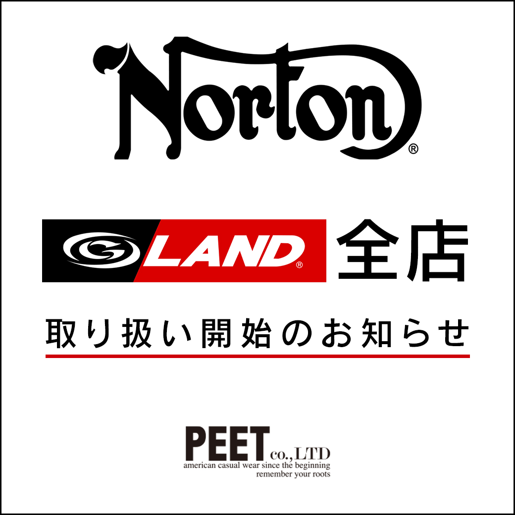 Norton G-LAND全店取り扱い開始！ – PEET ONLINE STORE